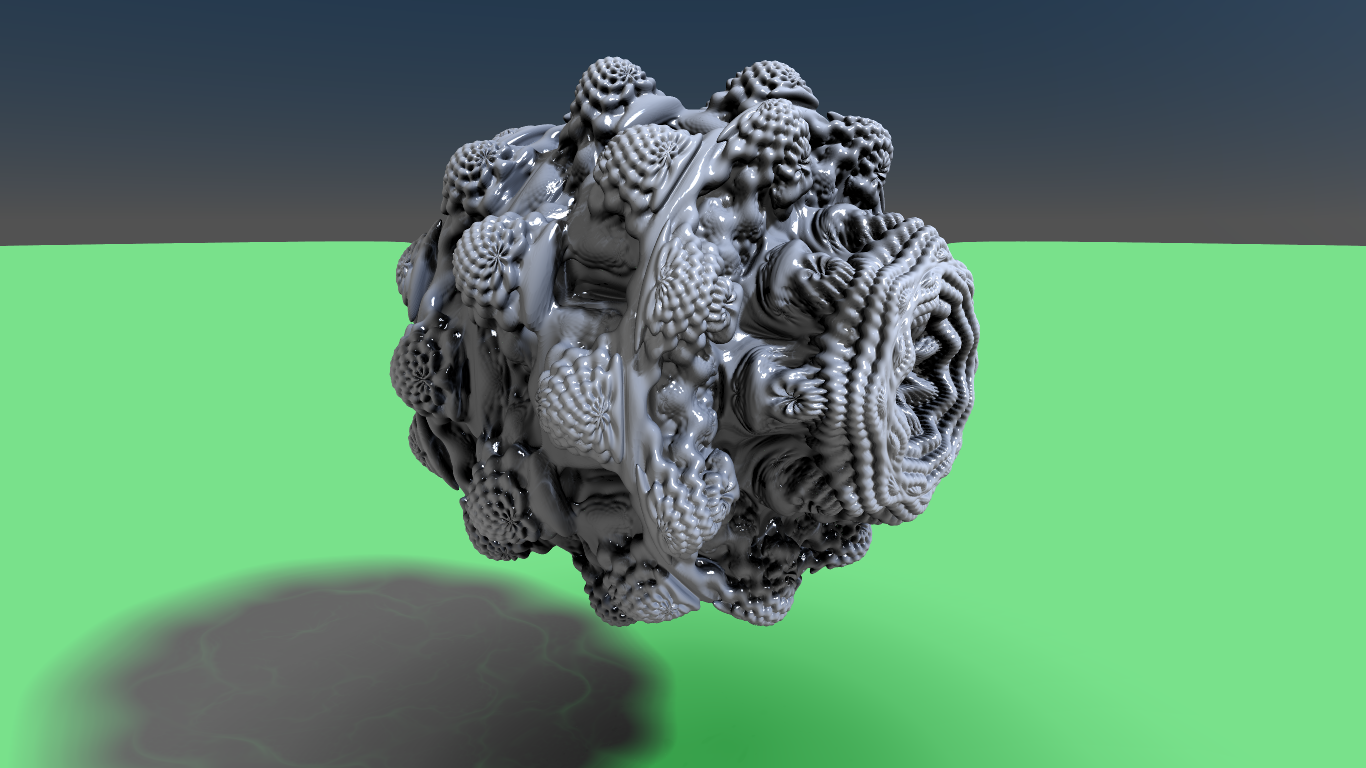 Mandelbulb - real-time 3D mandelbulb fractal - with cool animation of ...